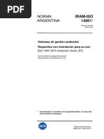 ISO 46001 - 2019 Español PDF | PDF | Agua | Planificación
