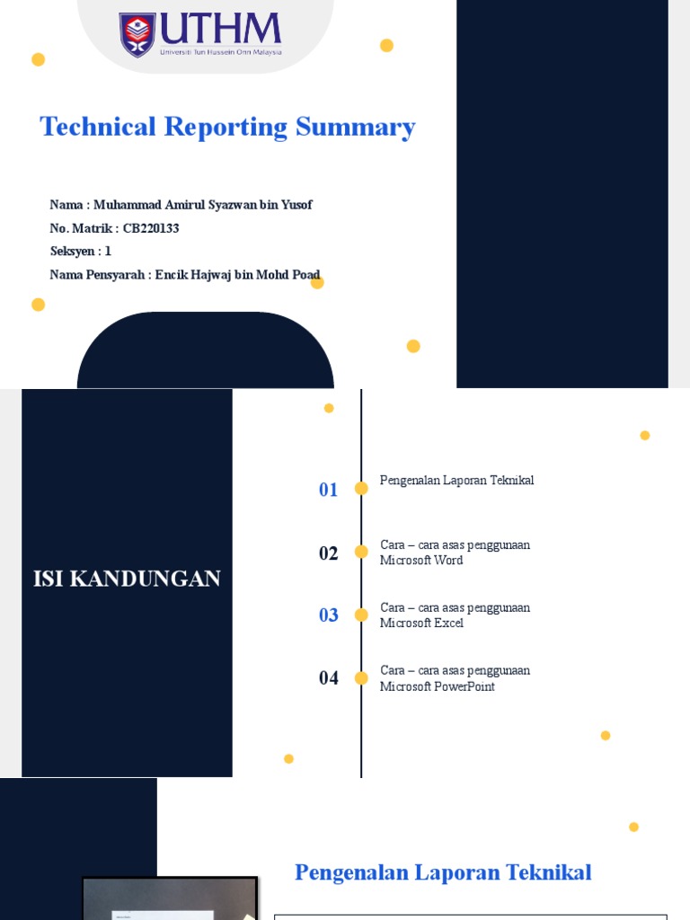 Technical Report Summary | PDF