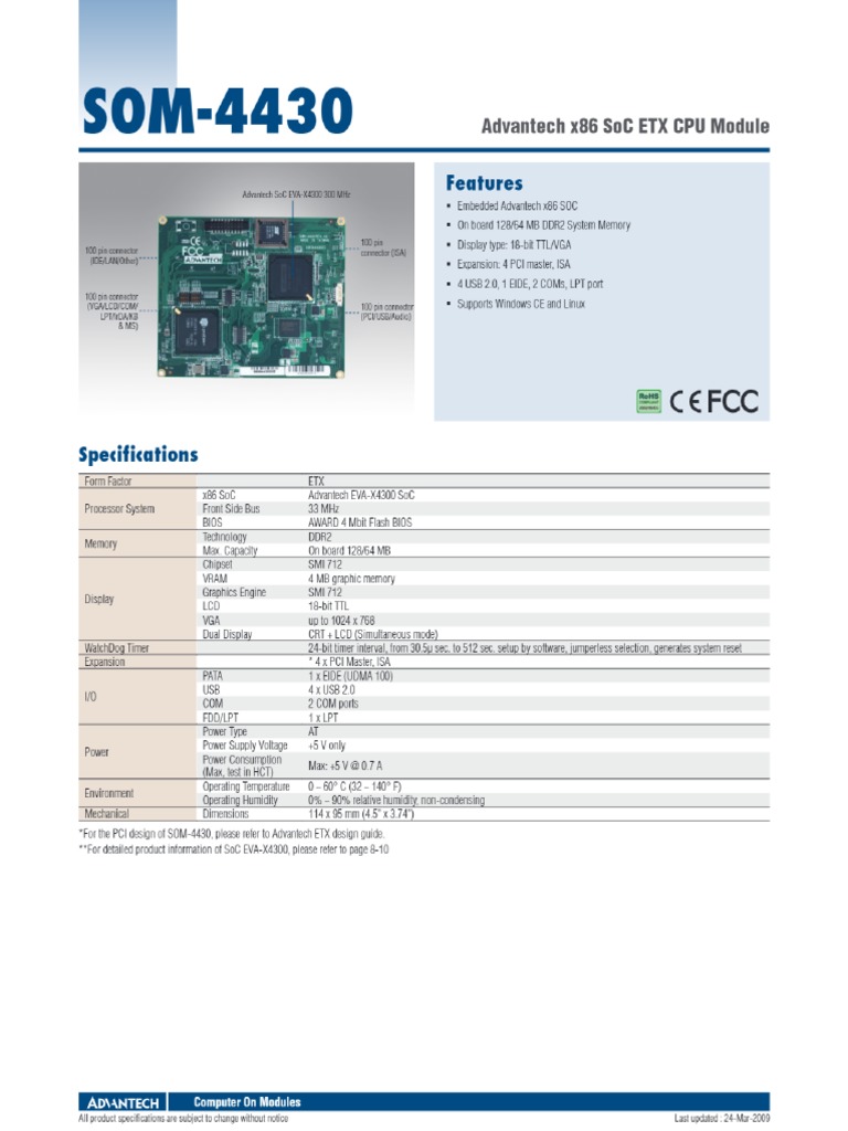 Som-4430 PDF, Som-4430 Description, Som-4430 Datasheet, Som-4430 View ...
