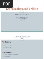 Mécanismes et Troubles de l'Accommodation | PDF | Œil humain | Sens ...