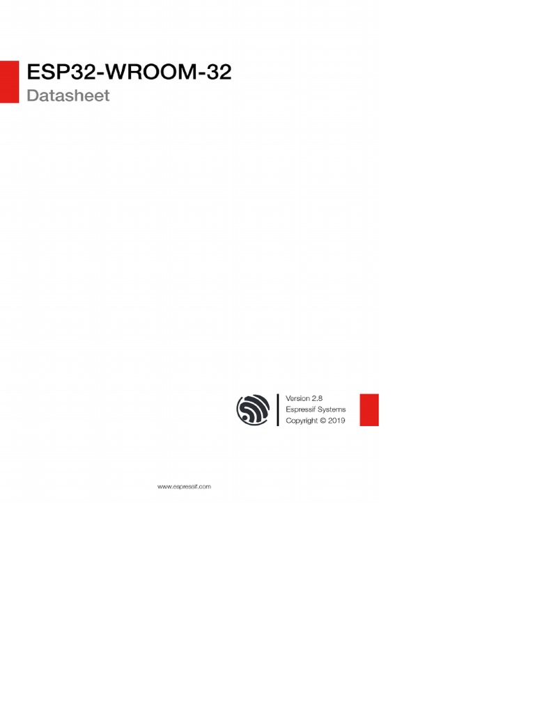 ESP32-WROOM-32 PDF, ESP32-WROOM-32 Description, ESP32-WROOM-32 ...