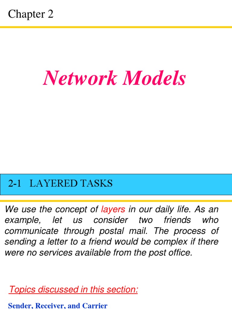 2 Network Models | PDF | Osi Model | Internet Protocols