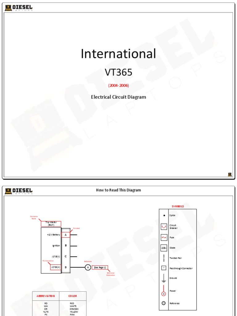 International - VT365 (2002-06) | PDF | Ignition System | Fuel Injection