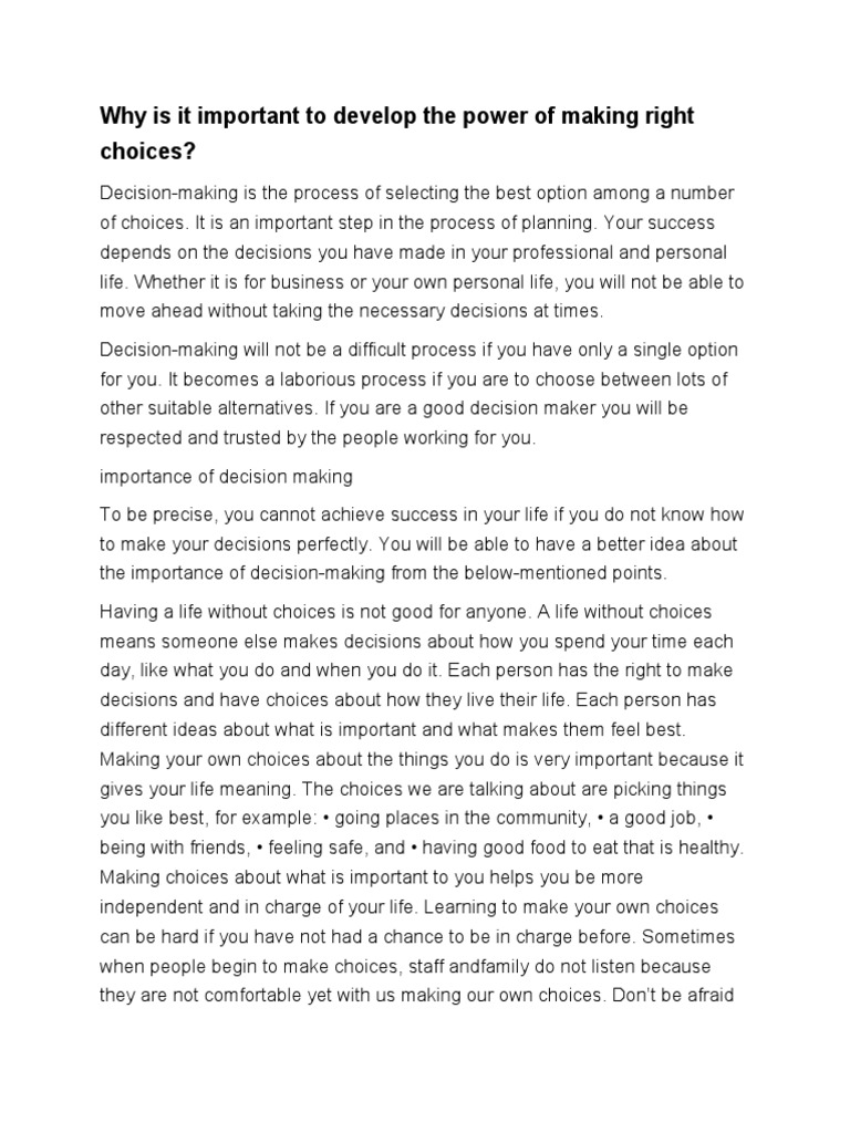 Untitled Document | PDF | Decision Making | Behavioural Sciences