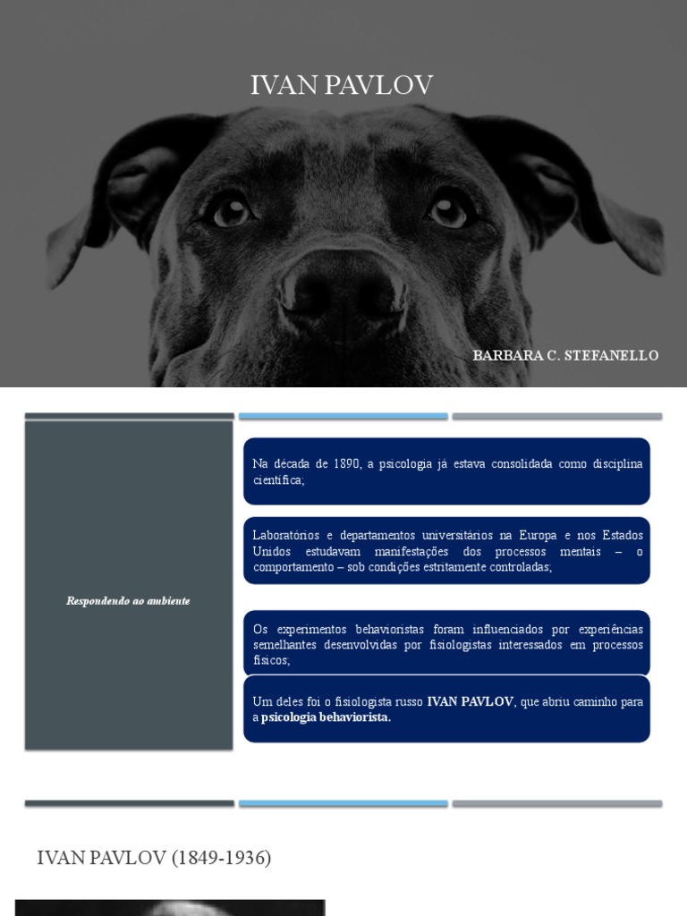 Ivan Pavlov | PDF | Psicologia | Science