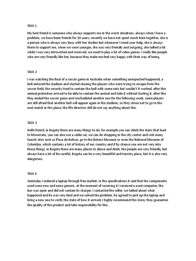 Task 1 To 4 Pdf
