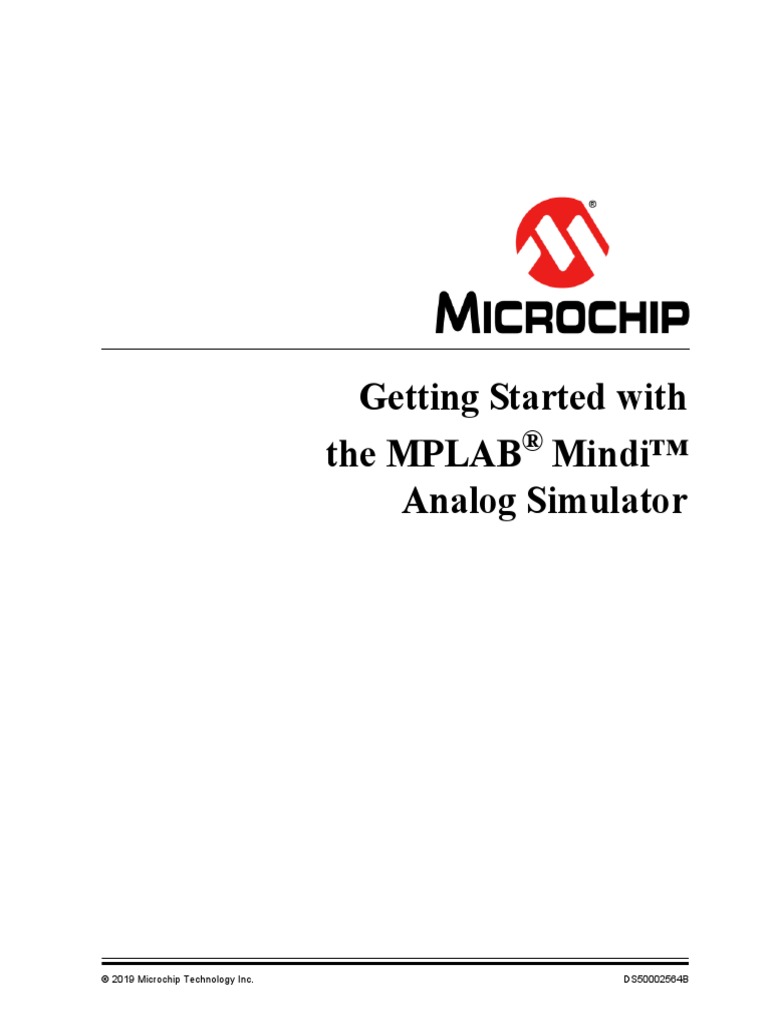 MPLAB Mindi Getting Started | PDF | Power Supply | Spice MPLAB Mindi Getting Started | PDF | Power Supply | Spice
