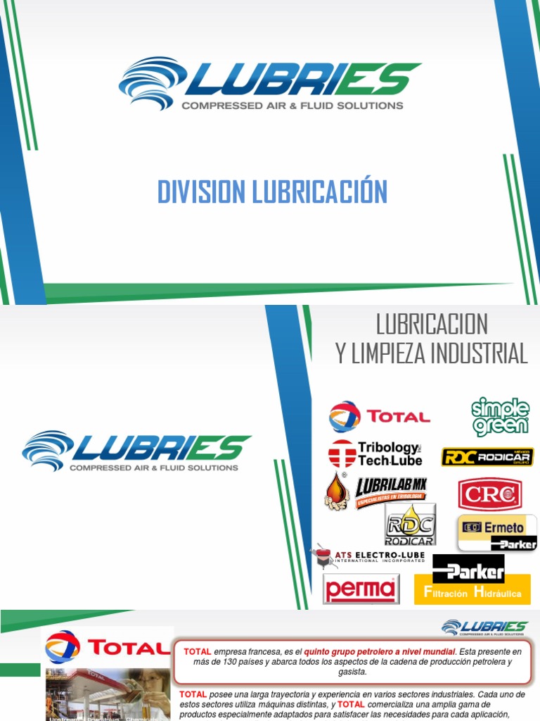 Lubricación Lubries | Descargar gratis PDF | Lubricante | Petróleo