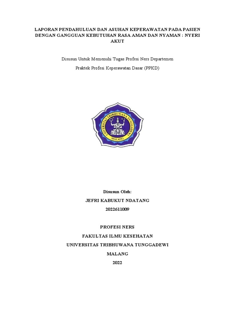 LP Nyeri Akut L | PDF