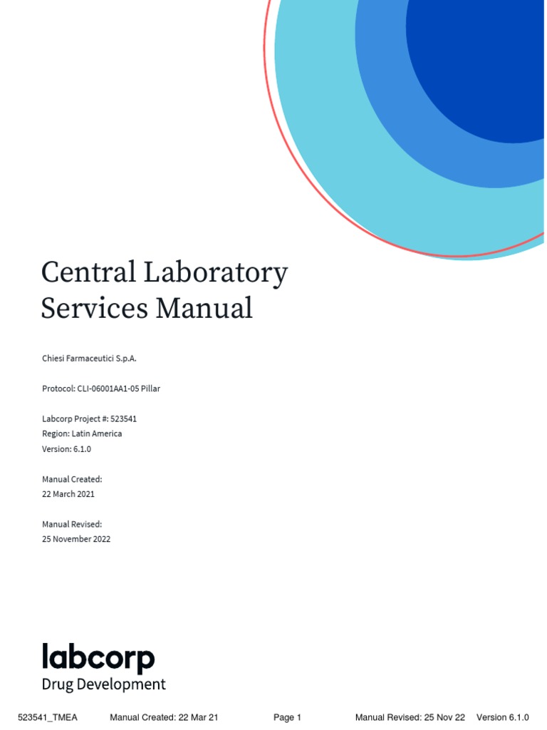 Manual de Laboratorio | PDF | Password | Clinical Trial