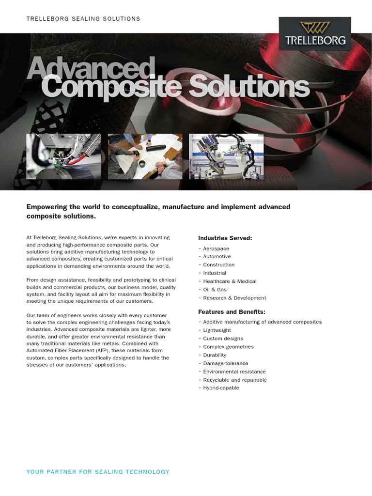Advanced Composite Solutions en | PDF | Composite Material | 3 D Printing
