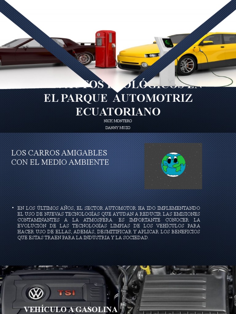 Tres Autos Ecológicos en El Parque Automotriz Ecuatoriano... | PDF ...