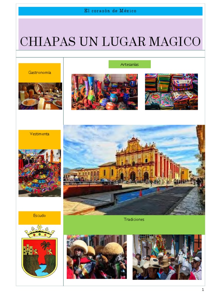 Un Poco de Chiapas | PDF | Chiapas | Nueva españa