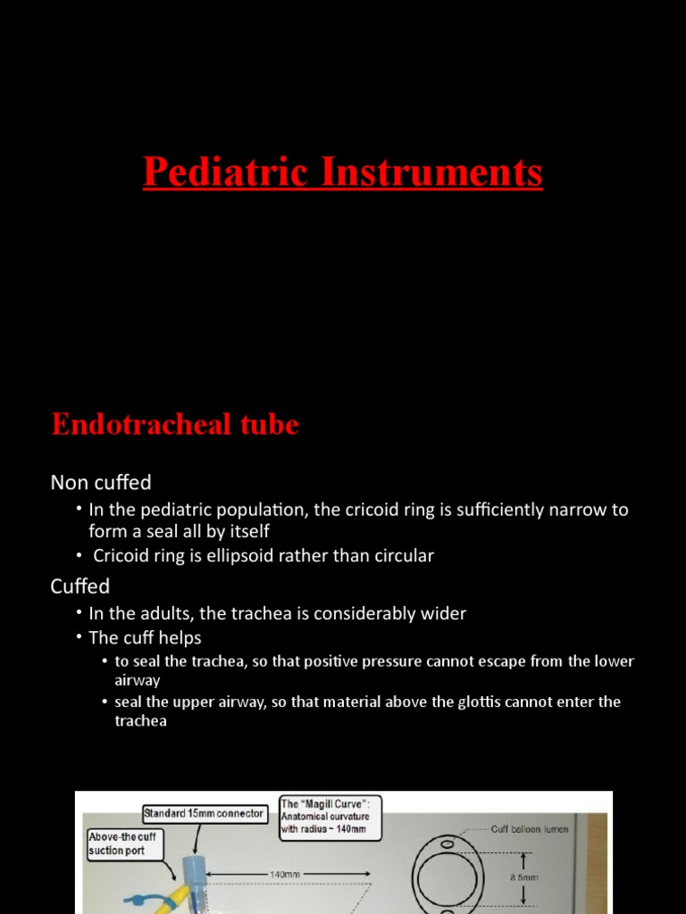 Pediatric Instruments | PDF | Intravenous Therapy | Catheter