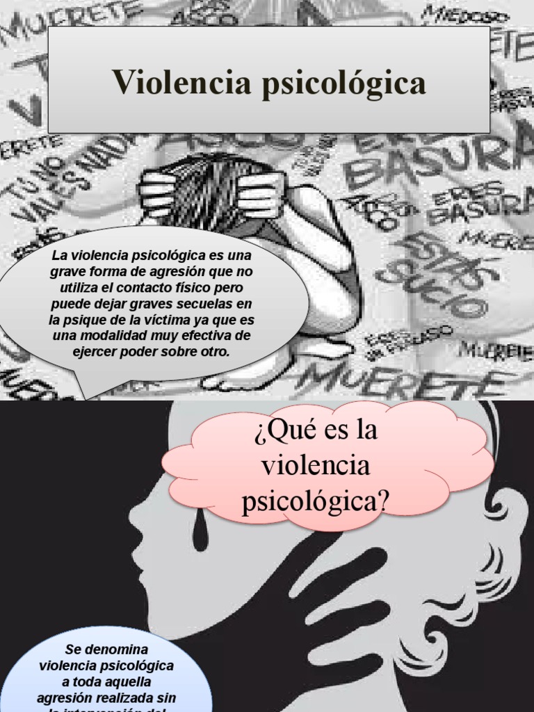Violencia Psicológica | PDF | Violencia | Sicología