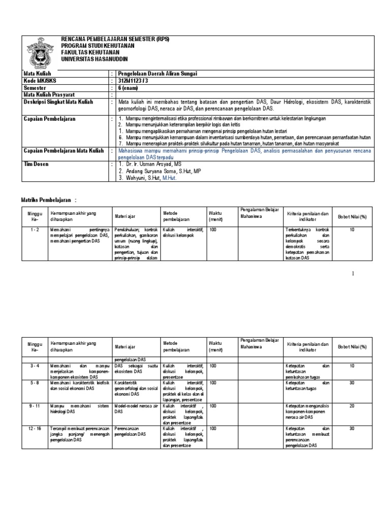 6 Pengelolaan Daerah Aliran Sungai Pdf