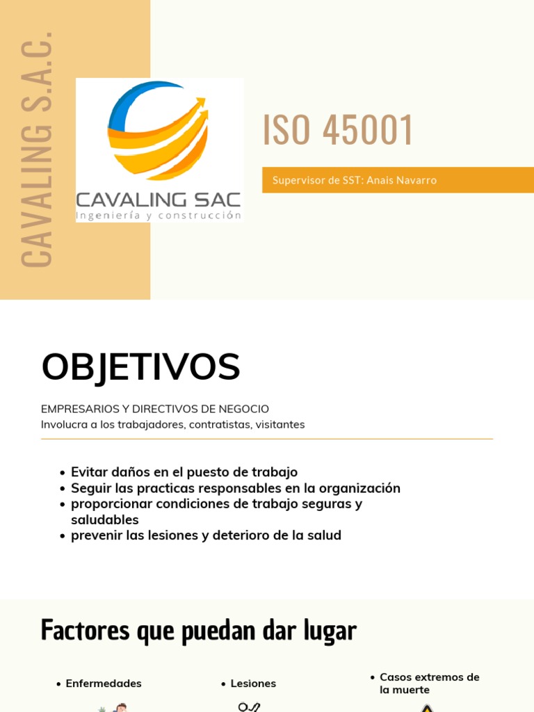 ISO 45001: Seguridad y Salud Laboral | PDF | Planificación | Auditoría