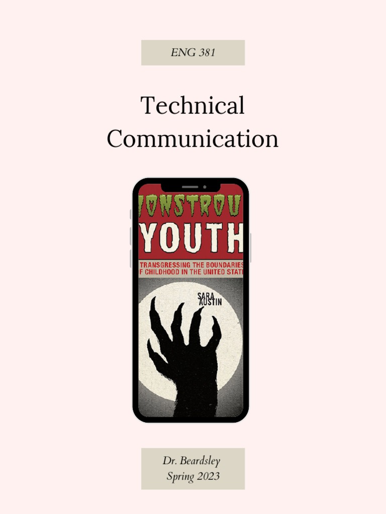ENG 381: Technical Communication Syllabus | PDF | Résumé | Social Media