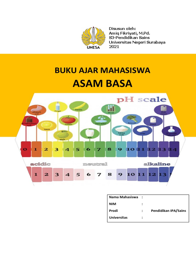 Buku Ajar Mahasiswa - Asam Basa | PDF