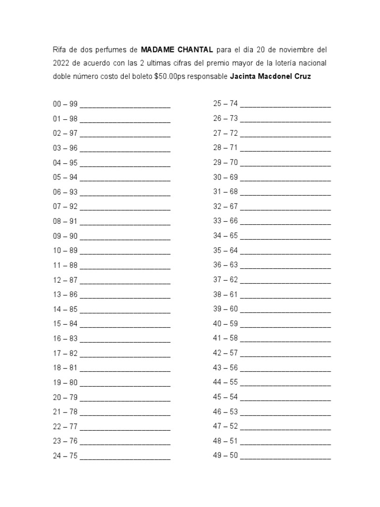 Rifa de 2000ps para El Día (Recuperado Automáticamente) | PDF