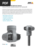 Datasheet Axis p1455 Le Network Camera PT BR 353509 | PDF | Rede de computadores | Câmera