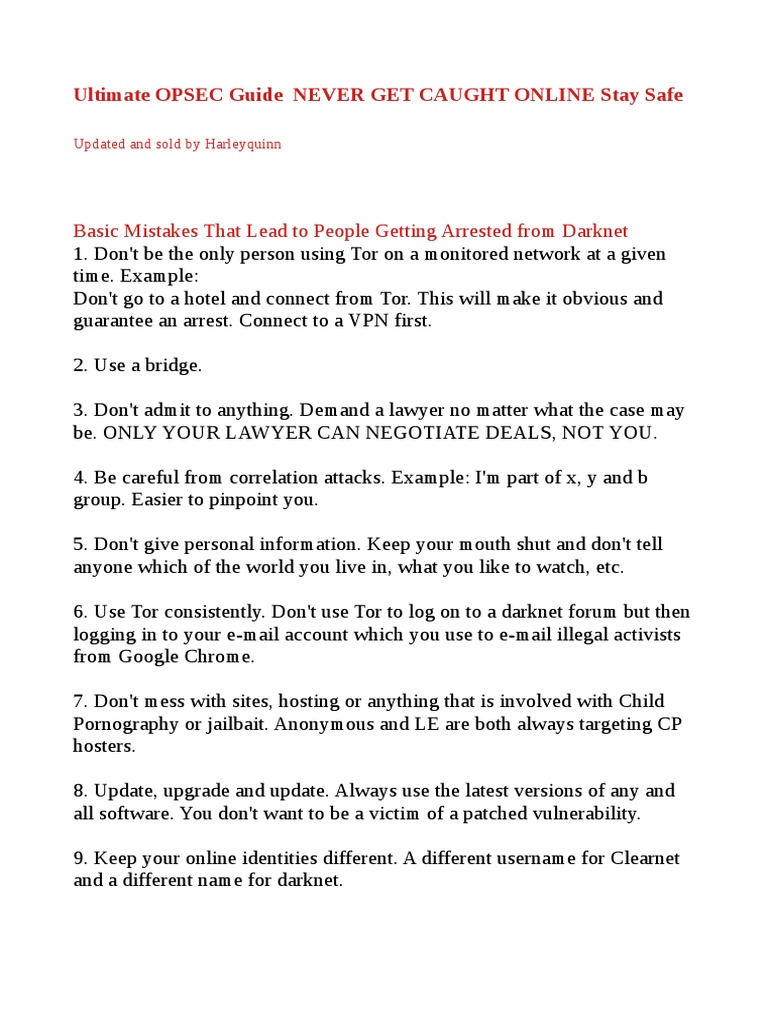 Ultimate OPSEC Guide NEVER GET CAUGHT ONLINE Stay Safe | PDF | Http Cookie | Proxy Server