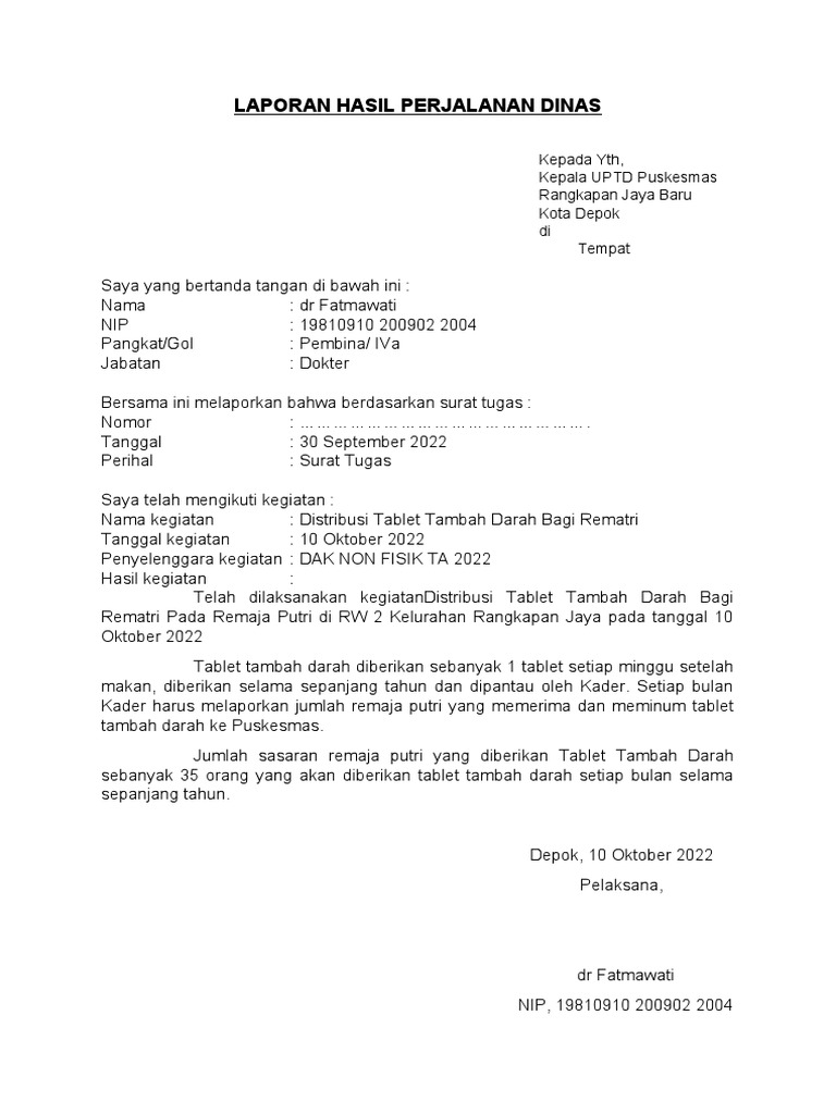 LPD TTD Rematri | PDF