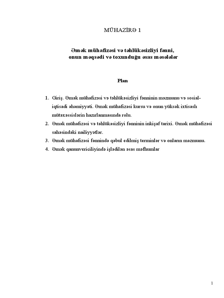 Muhazir 1 10 | PDF