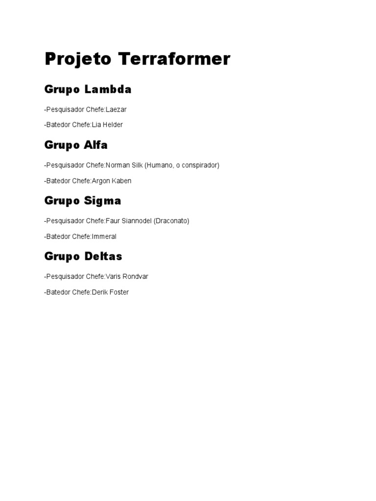 Estrutura do Projeto Terraformer | PDF