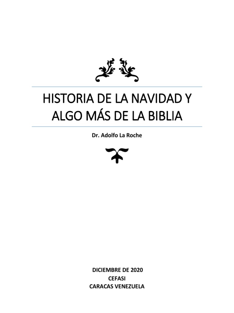 Historia de la Navidad y su Significado | PDF | Constantino el grande ...