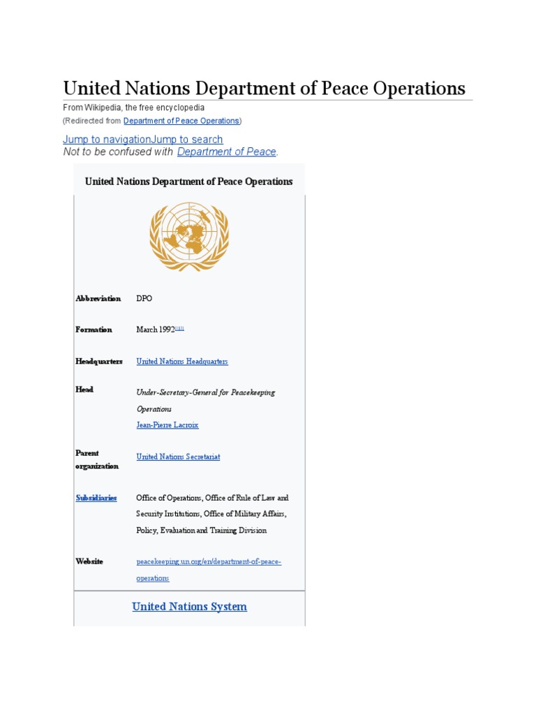 Operation Grandslam | PDF | International Relations | United Nations