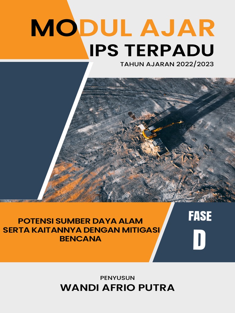 Cover Modul Ajar IPS TTG SDA | PDF | Sains & Matematika