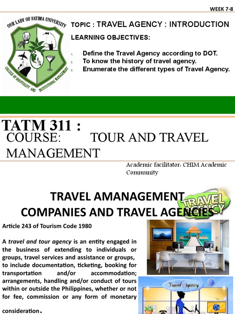 Travel Agency Management | PDF | Meal | Travel Agency