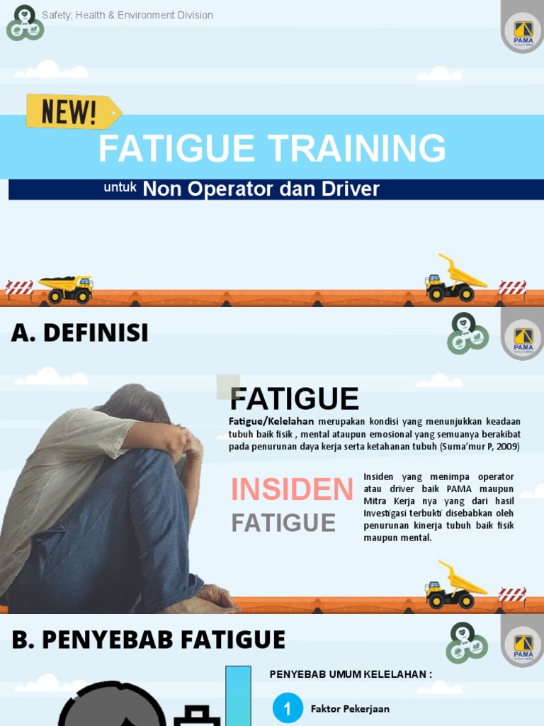 SPP24. Fatigue For Non Operator - Rev2022 | PDF