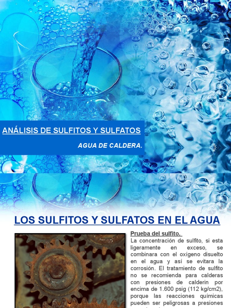 ANÁLISIS DE SULFITOS Y SULFATOS | PDF | Valoración | Química