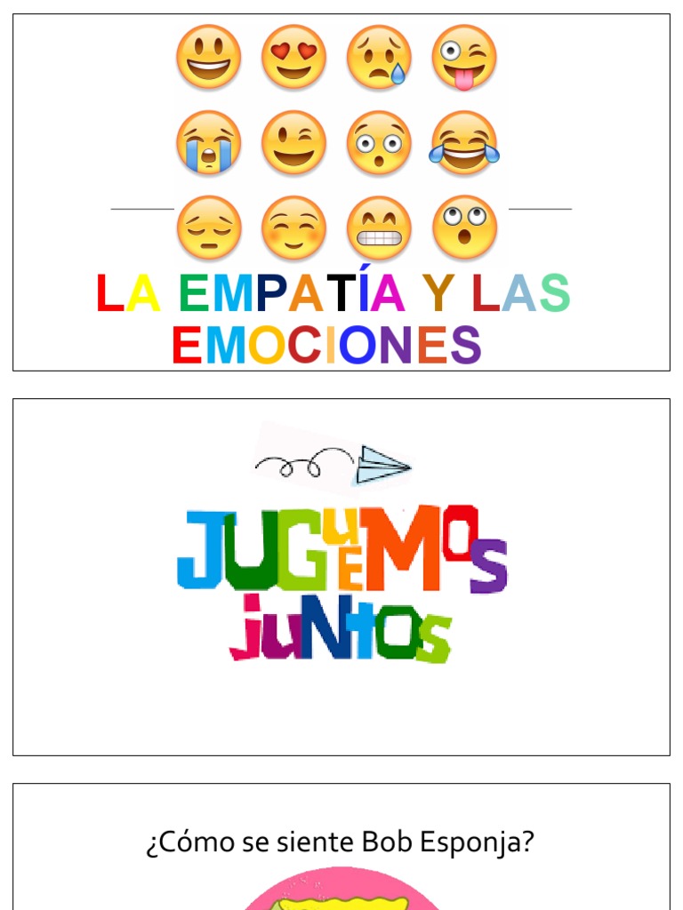 La Empatía y Las Emociones - Primero Básico | PDF