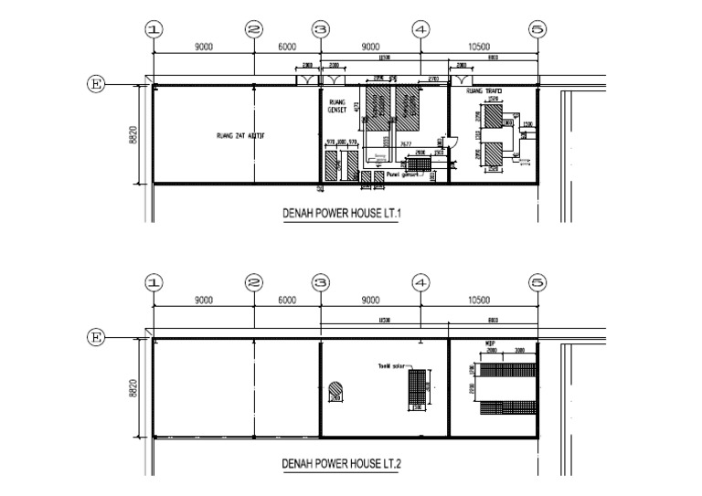 Denah Power House Aac 2 | PDF