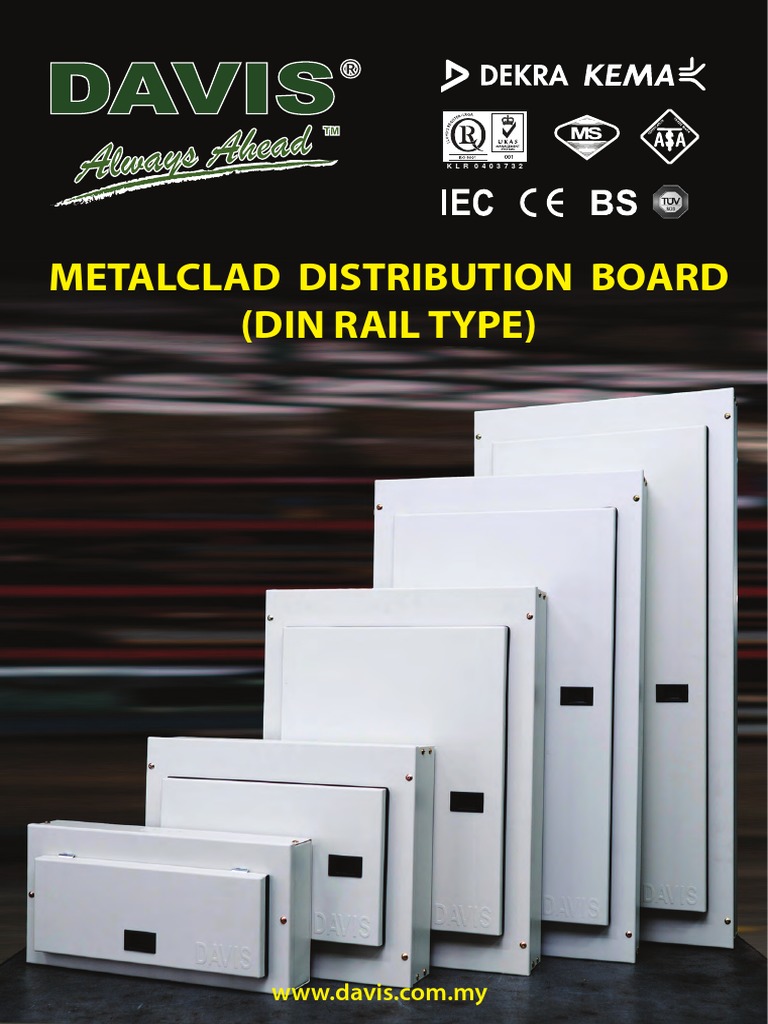 Metalclad Distribution Board Models | PDF | Electrical Wiring ...