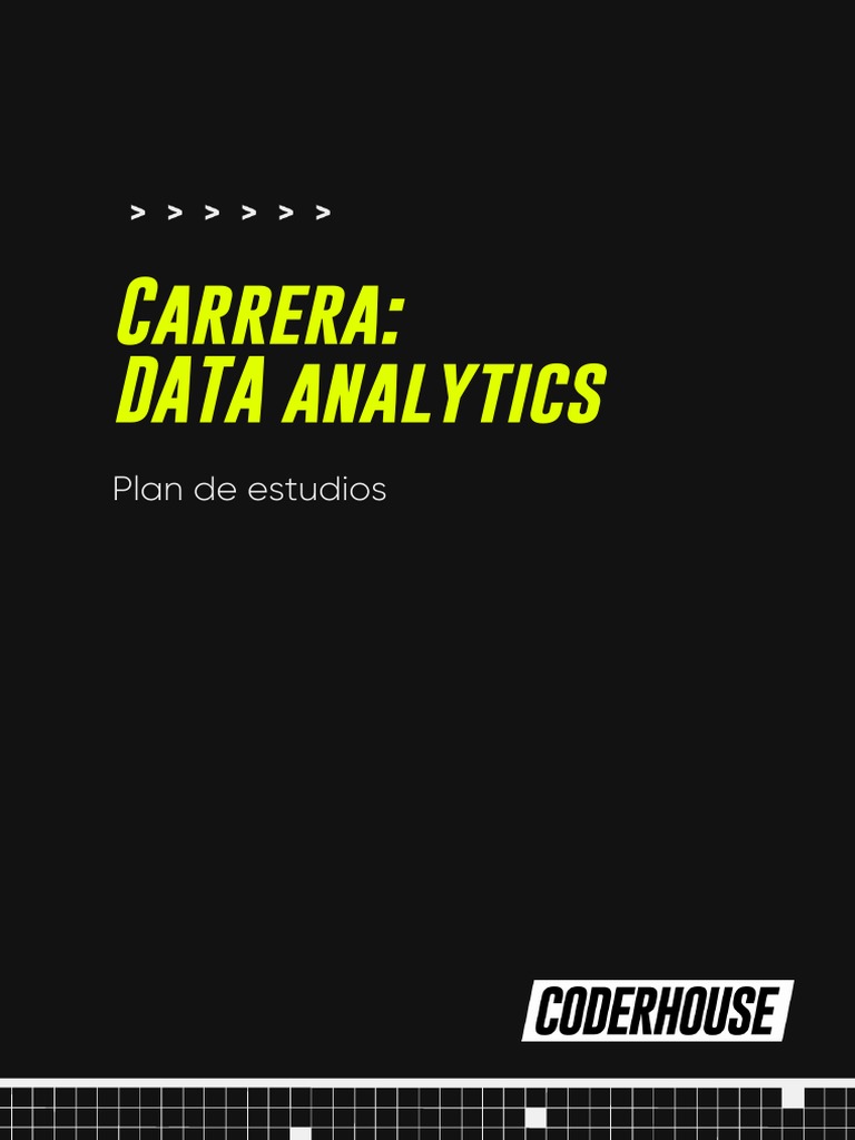 Carrera en Data Analytics Coderhouse | PDF | Microsoft Excel | Bases de datos