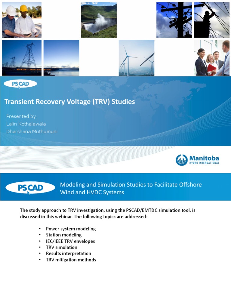 Transient Recovery Voltage (TRV) Studies | PDF | Electrical Substation ...
