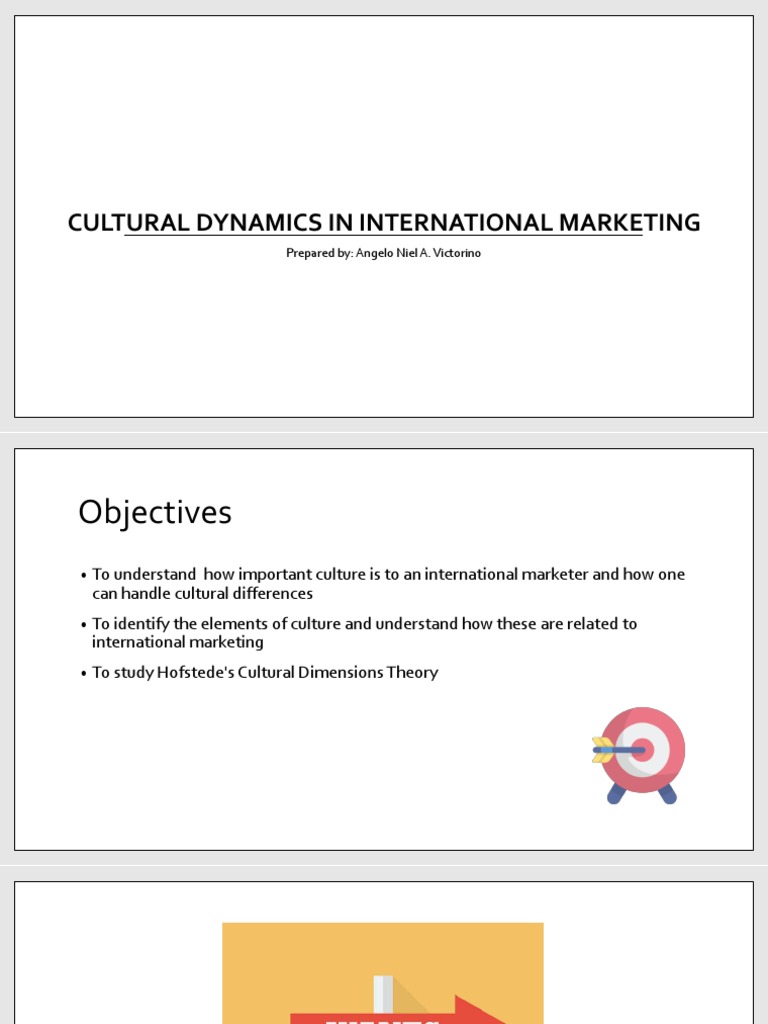 Cultural Dynamics in International Marketing | PDF | Marketing | Market ...