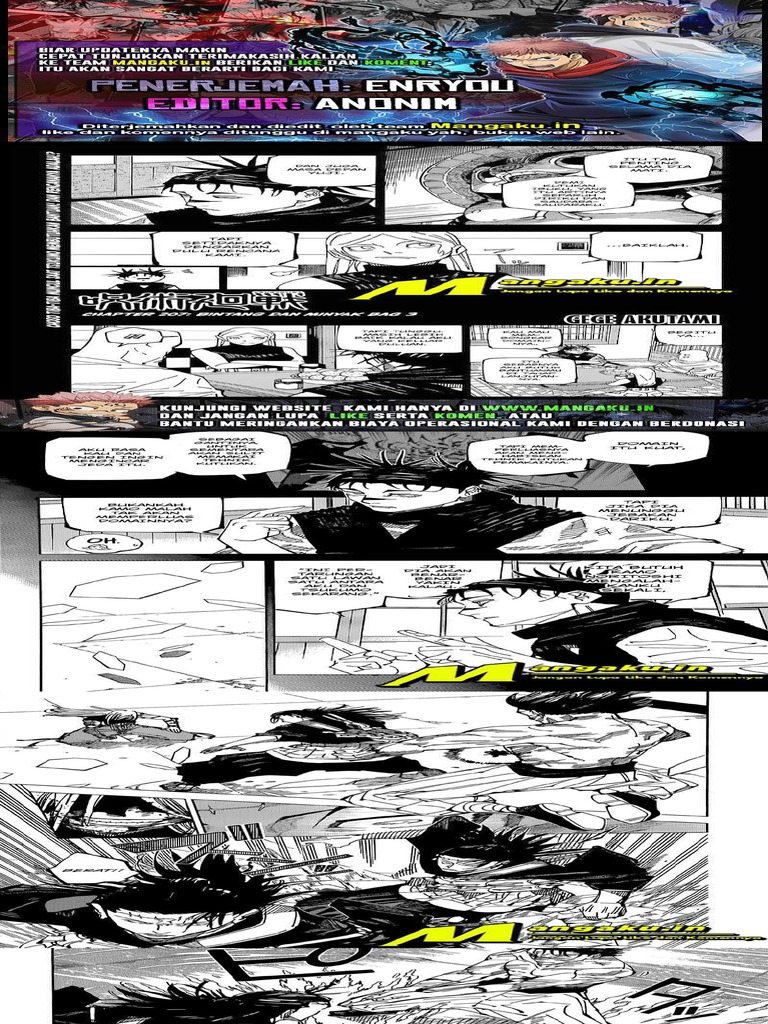 Jujutsu Kaisen Chapter 207 | PDF