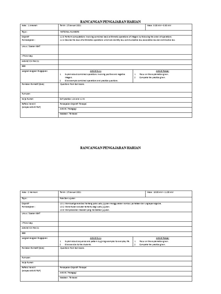 RPH M2 | PDF | Numbers | Integer