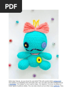 Voodoo Doll Crochet | PDF | Crochet | Decorative Arts