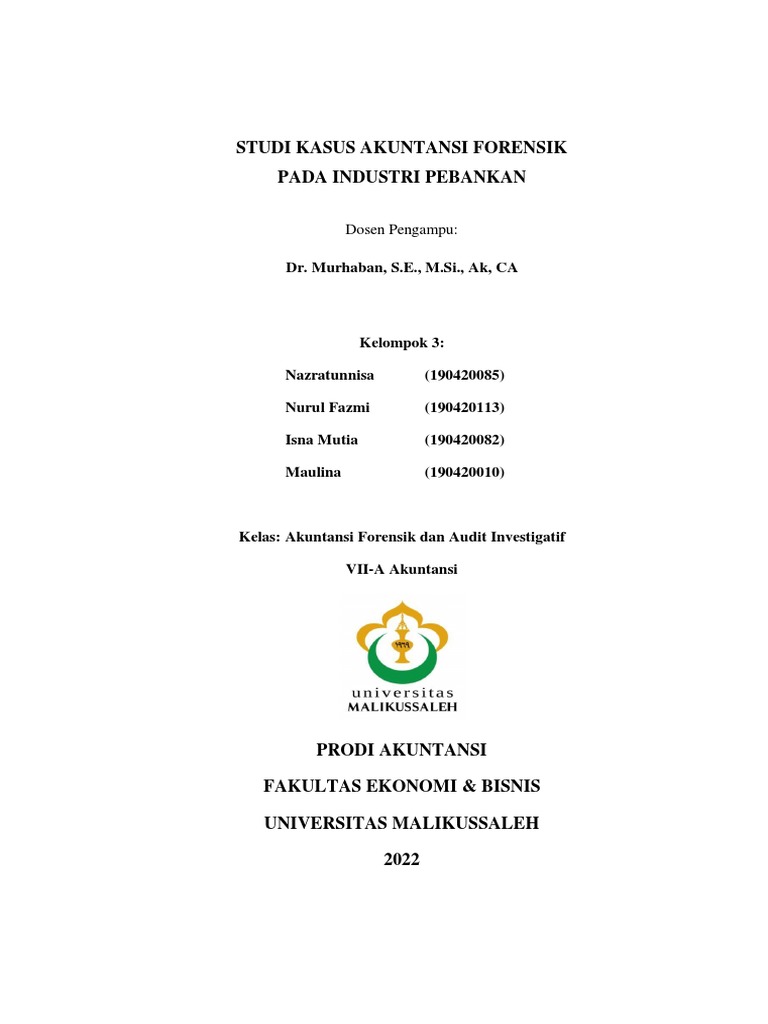 KLP 3 Akt Forensik Fix - 084849 | PDF