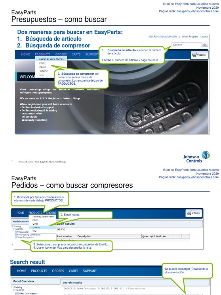 EasyParts Guide Ordering ES Rev2020 | PDF | ciberespacio | Informática