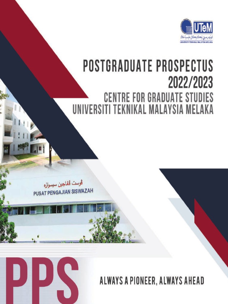 Final Prospectus Postgraduate PPS 2022-2023 | PDF | Thesis | Master's Degree