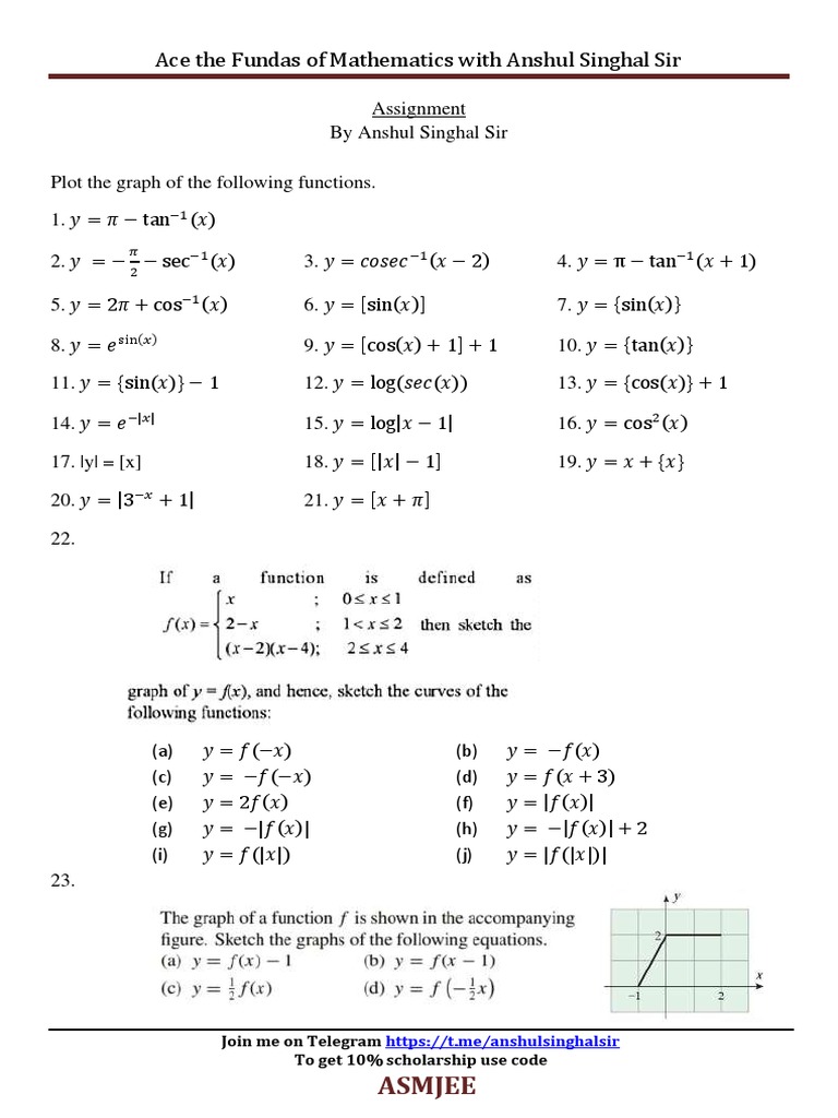 Graph Assignment 3 Pdf Functions And Mappings Discrete Mathematics
