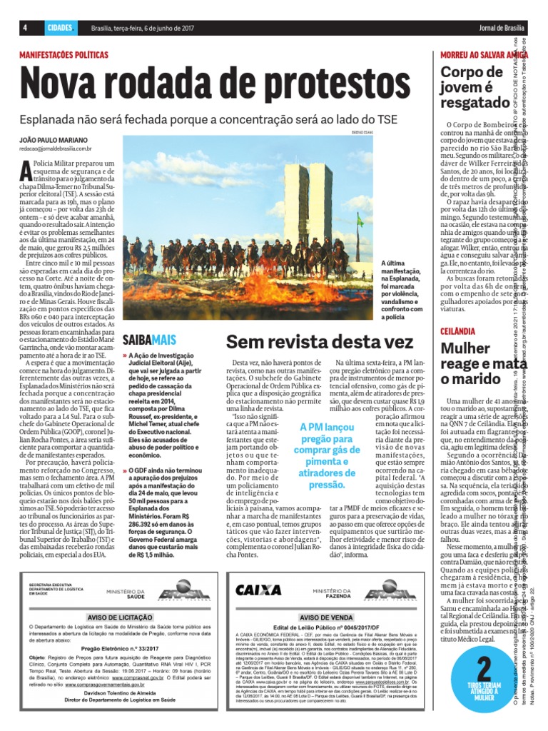 Jornal De Brasilia Brasil Pdf