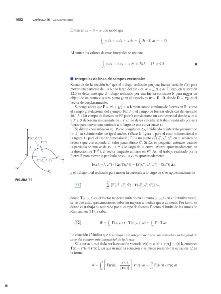 Integral de Capos de Vectores | PDF | Integral | Vector Euclidiano